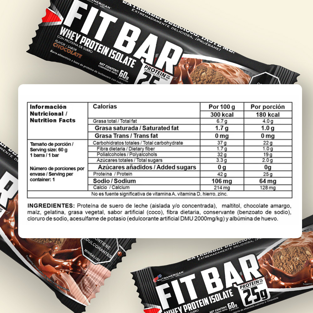 03 Fit Bar Chocolate - Bodies Colombia